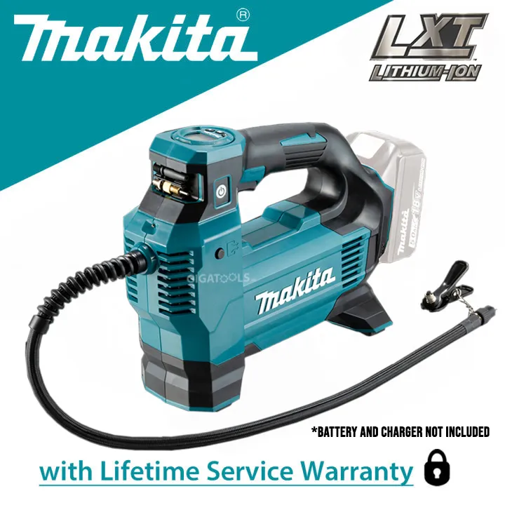 Makita DMP181Z Cordless Inflator 18V max LXT Li-Ion (Bare Tool Only ...
