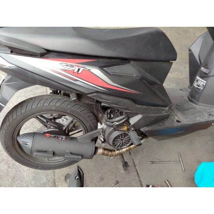 RT power pipe for Honda beat carb/Fi and zoomer spyker exhaust system ...