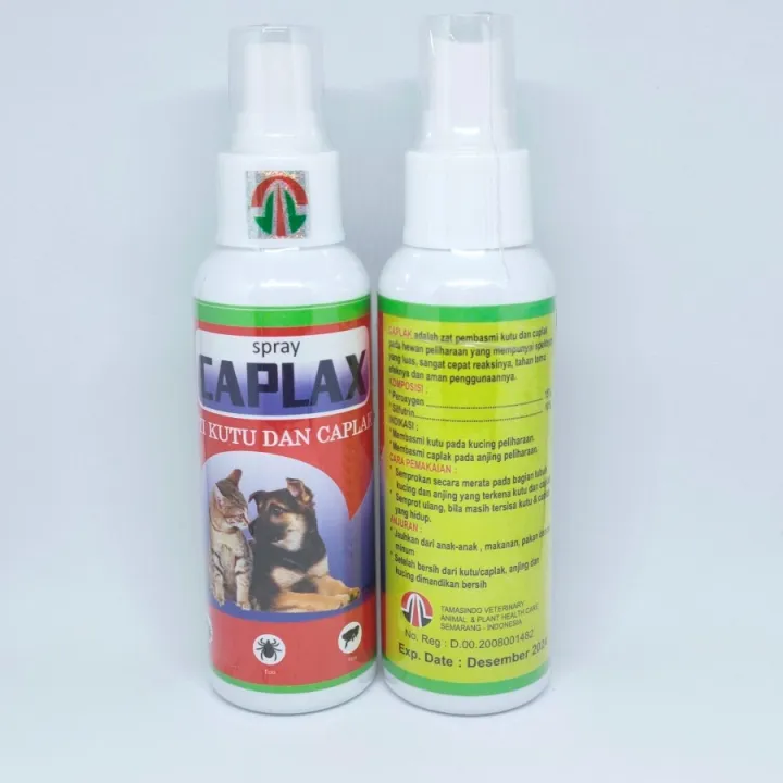 Caplax Spray 120 Ml - Obat Semprot Kutu Kucing Dan Anjing Anti Caplak ...