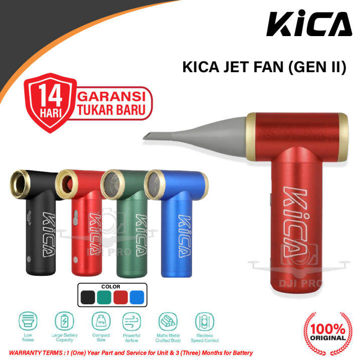 KiCa Jet Fan Gen 2 Multifunction Fan Mini Portable JetFan II Original ...