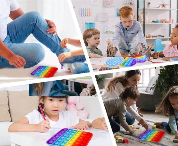 Colorful Vanguard Children's Desktop Stress Relief Toys Push | Lazada PH