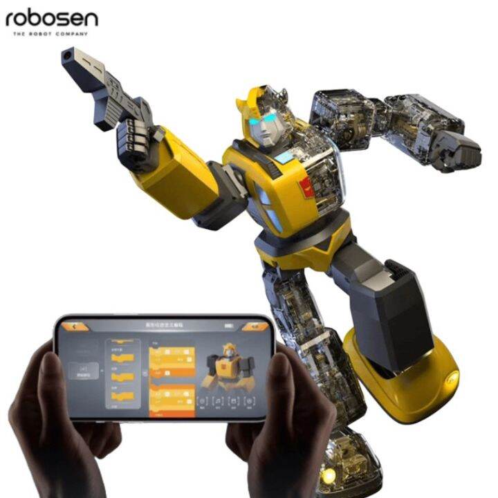 Original Robosen Bumblebee Transformers G1 Smart Robot Performance ...