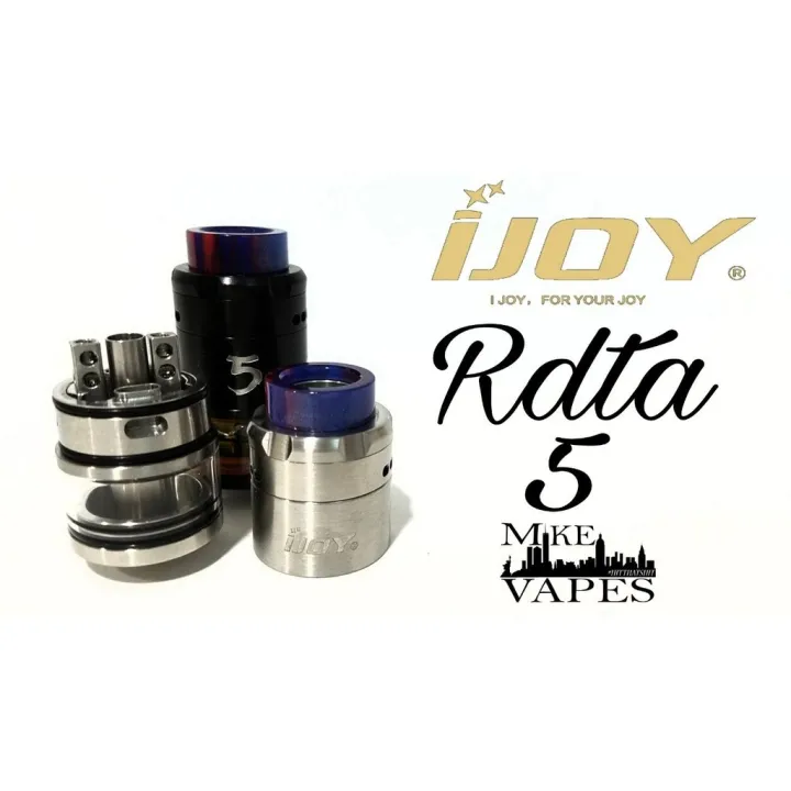「stock」TKONG IJOY RDTA 5 Tank - 4ml 100 Legit/Authentic/Genuine | Lazada PH