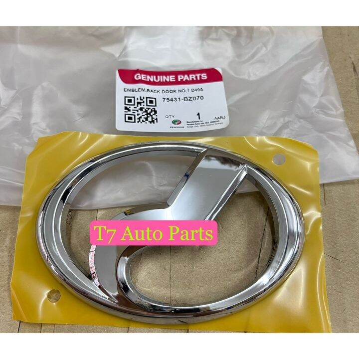 ORIGINAL MYVI 2011-2016 LAGI BEST ICON ALZA 2014-2018 D49A REAR EMBLEM ...