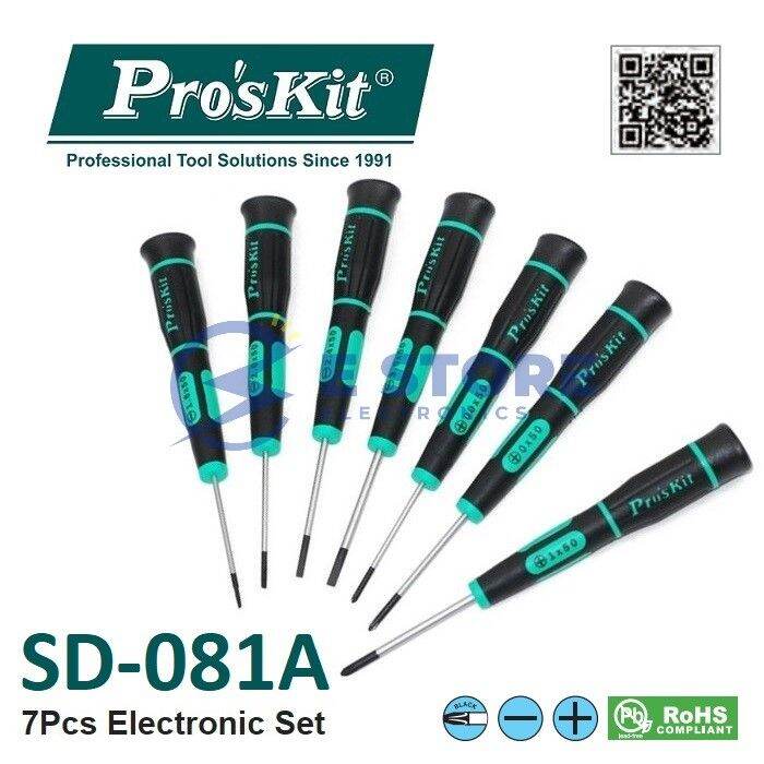 Pro'sKit SD-081A 7Pcs Electronic Set | Lazada