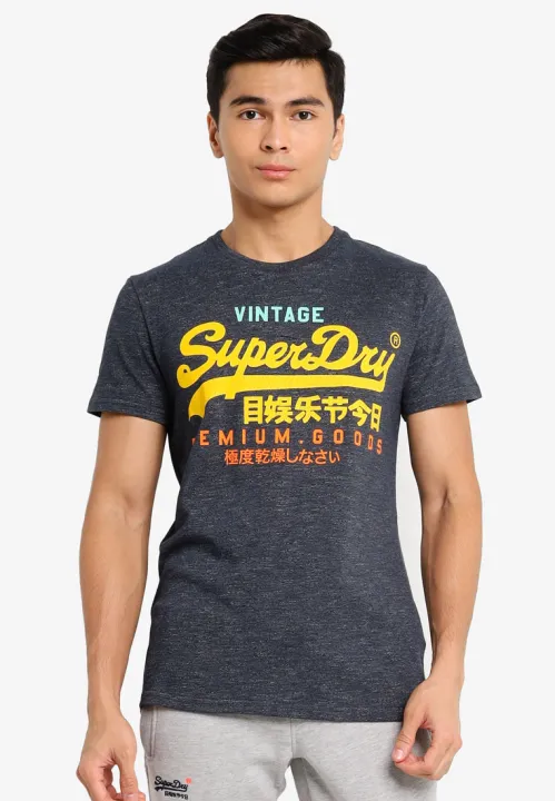 Superdry Vintage Logo Tri Tee | Lazada PH