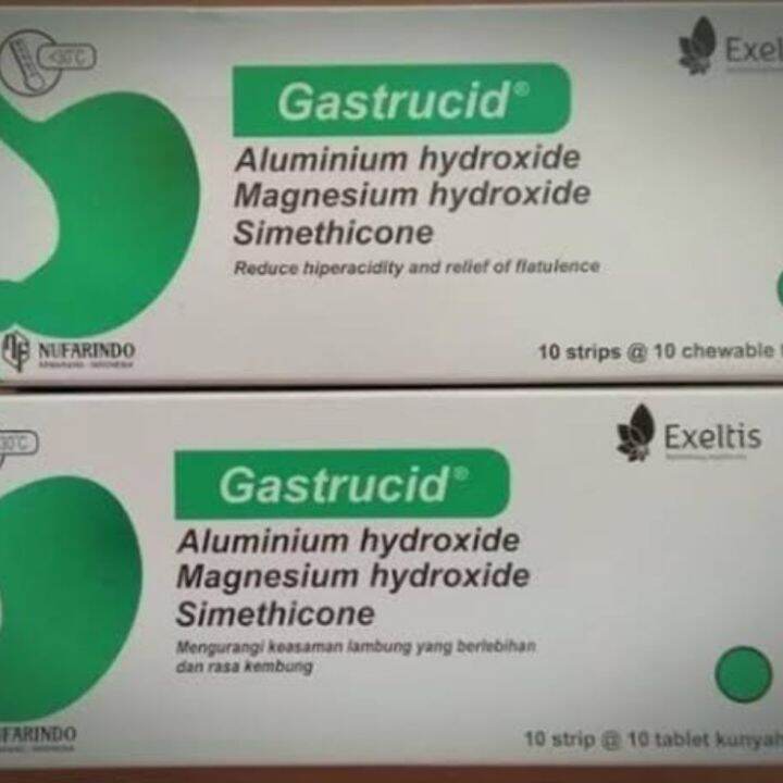 Gastrucid gastrusid tablet sebox isi 10 strip | Lazada Indonesia