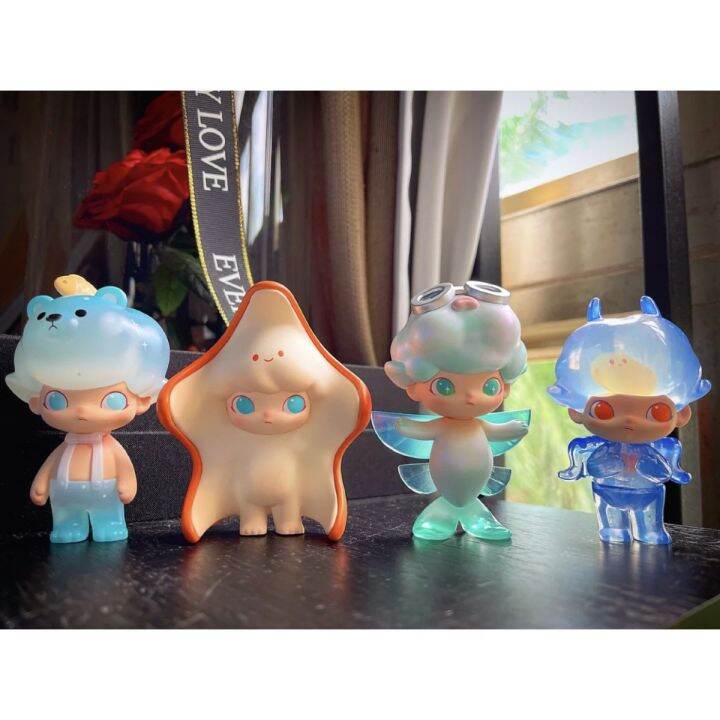 DIMOO ชุดพิพิธภัณฑ์สัตว์น้ำยืนยันของเล่นตุ๊กตาหมีขั้วโลก | Lazada.co.th