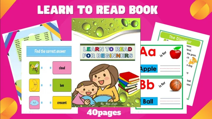 LEARN TO READ FOR BEGINNERS / READING FOR KIDS / READ AND LEARN | Lazada PH