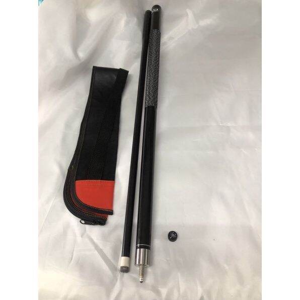 GRAPHITE BLACK BILLIARD CUE STICK W/ FREE SOFTCASE& 1 pc SCORPION BLACK ...