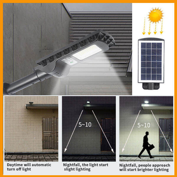 MHX 100W 2 Year Warranty Outdoor Solar Induction Integrated Street LED ...