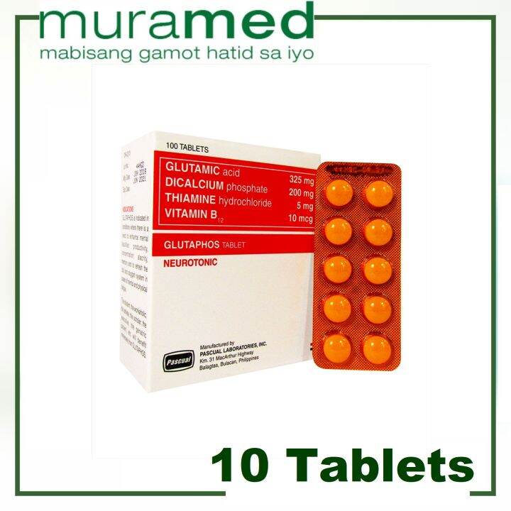 Glutaphos Tablet 10's | Lazada PH