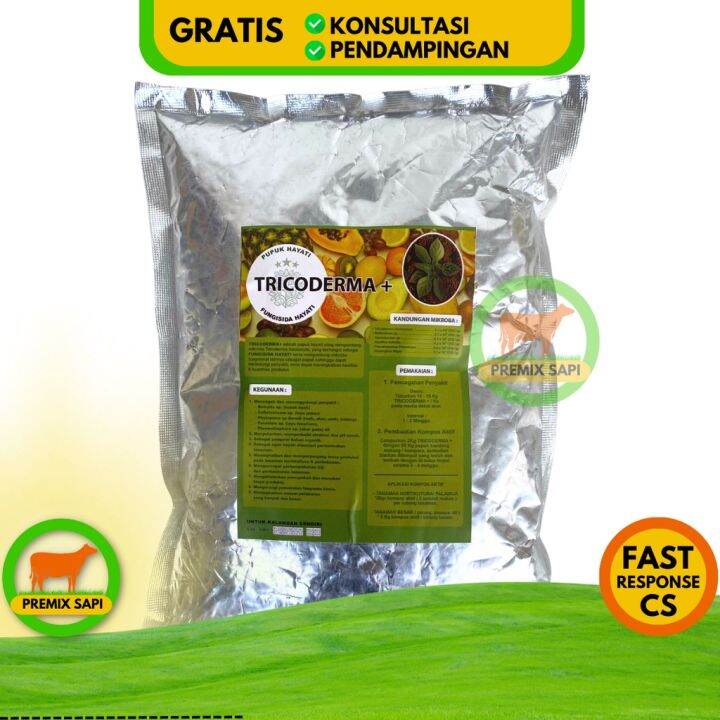 TRICODERMA Plus 1 kg - Pupuk Hayati Trichoderma Tricoderma Trikoderma ...