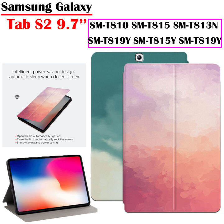 สำหรับ Samsung Galaxy Tab S2 9.7 ''(2015) แท็บเล็ตป้องกันกรณี SM-T810 SM-T815 SM-T813N SM-T819N ...