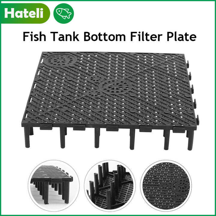 HATELI Aquarium Bottom Filter Undergravel Filter For Shrimp Tank Fish ...