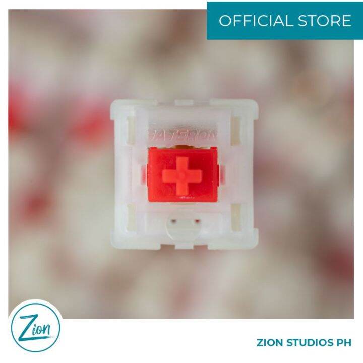 Gateron Milky Red Linear Switch Mechanical Keyboard Switches Zion ...