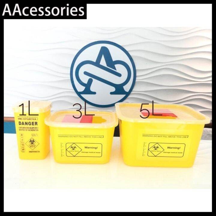 Sharps Collector Biohazard Needle Disposal Container | Lazada PH