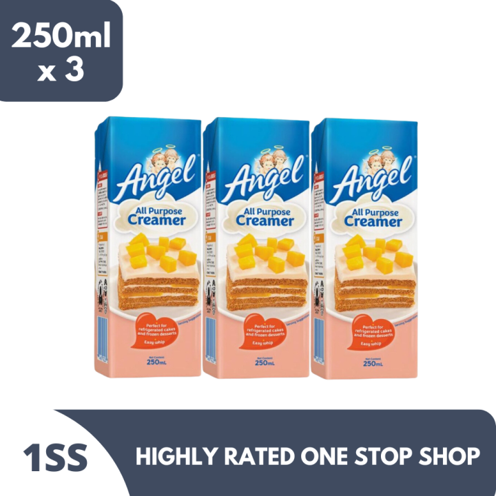 Angel All Purpose Creamer 250ml x 3 | Lazada PH