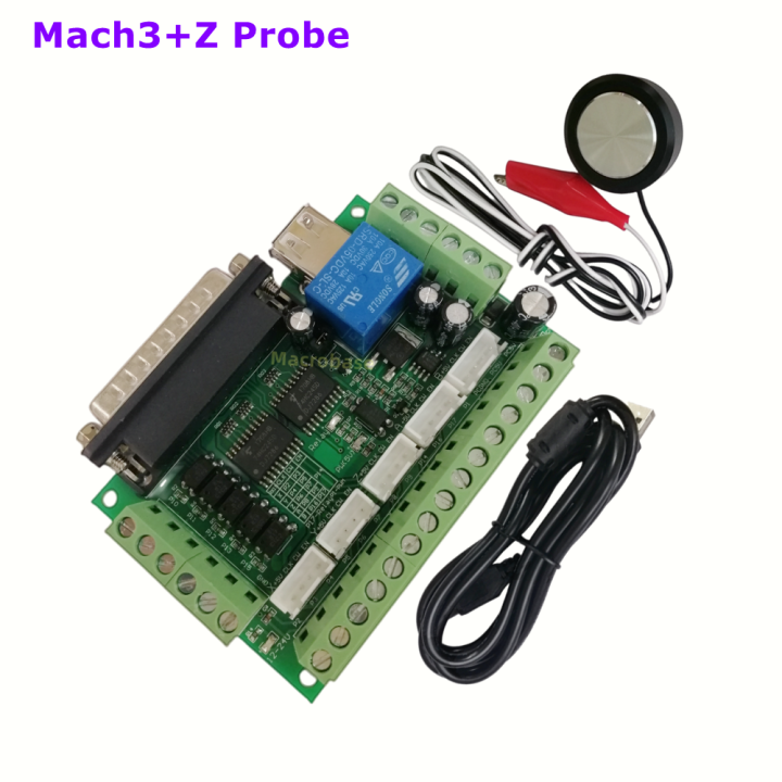 Mach3 Usb Controller Breakout Board 5 Axis Cnc Router Mach 3 Interface