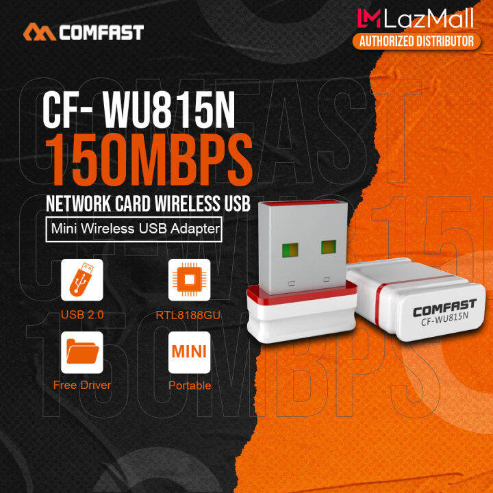Comfast CF-WU815N | USB Wifi Dongle 150mbps (Driver Free) | Comfast By ...