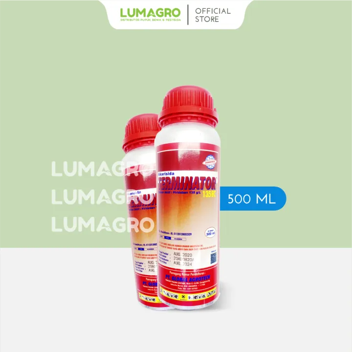 Insektisida Terminator 250ml 500ml 1L Piridaben Akarisida Pembasmi Hama ...