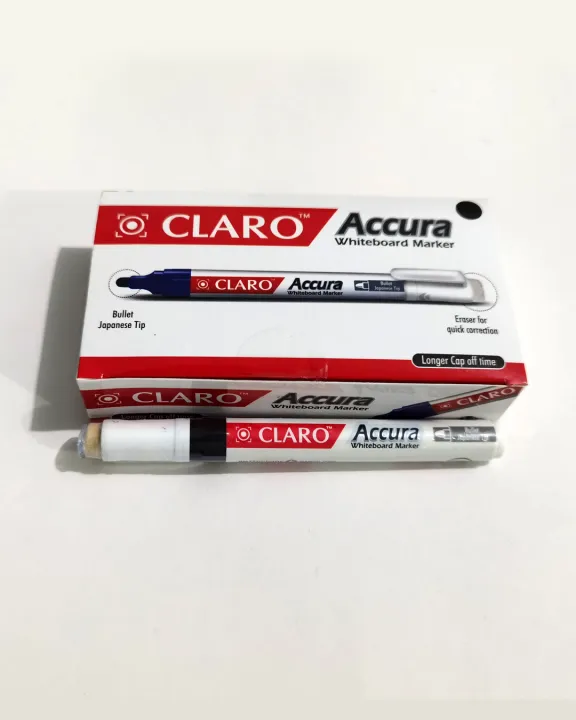 Whiteboard Marker Claro Accura Bullet/Japanese Tip | Lazada PH