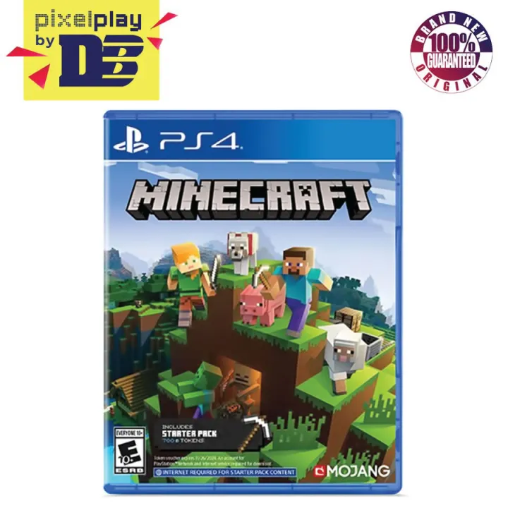 PS4 Minecraft (Includes Starter Pack) All | Lazada PH