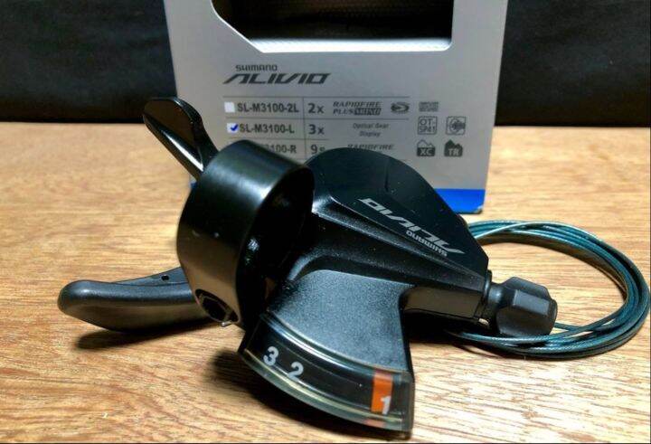 Shimano Alivio SL-M3100-L 3spd Rapid Fire Front Shifter (100% original ...