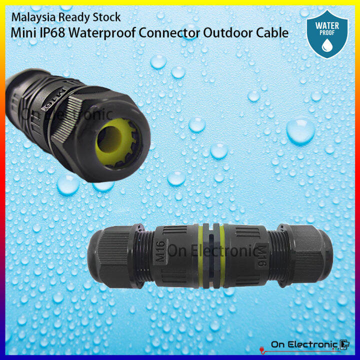 Mini IP68 Waterproof Connector Outdoor Cable Underwater Waterproof ...