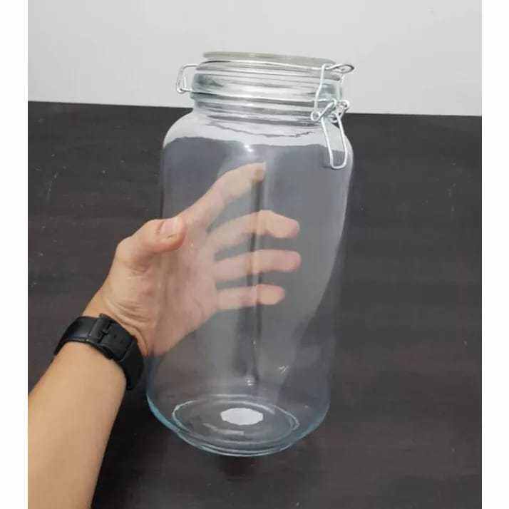 TOPLES KACA 2 LITER TOPLES MAKANAN TOPLES KUE KERING KACA 2,2 LITER ...