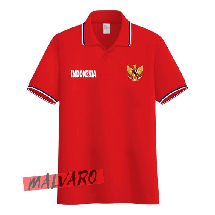 Promo - Kaos Polo List HUT RI 77 2022 / Baju 17 Agustus 1945 2022 / Kaos 17 Agustusan-1 - Sedia ...