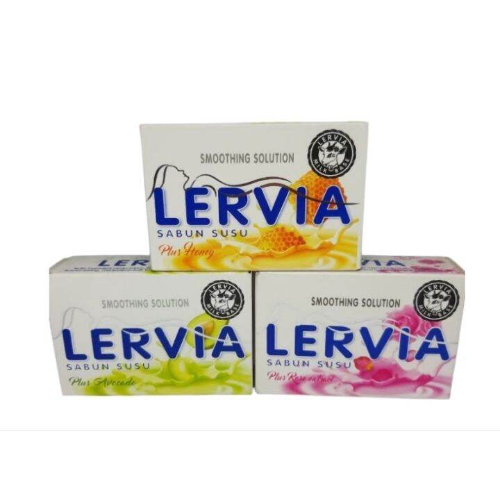 LERVIA SABUN BATANG 90 GRAM / SABUN BATANG LERVIA SABUN MANDI SUSU ...