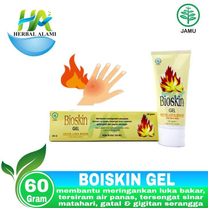 Bioskin Gel 60 gr - obat luka bakar - salep luka bakar | Lazada Indonesia