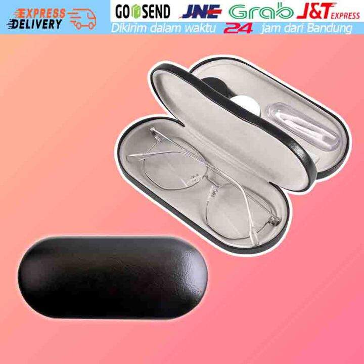 【Ready Stock】 Dua Lapisan Tempat Kacamata Kotak Box Kacamata Tujuan ...