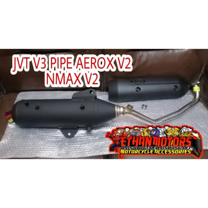durable JVT V3 PIPE ADJUSTABLE SOUND FOR AEROX, NMAX, M3, MSI125 ...