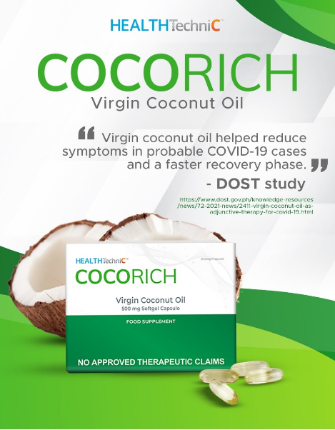 Cocorich VCO Virgin Coconut Oil in Softgel Capsule | Lazada PH