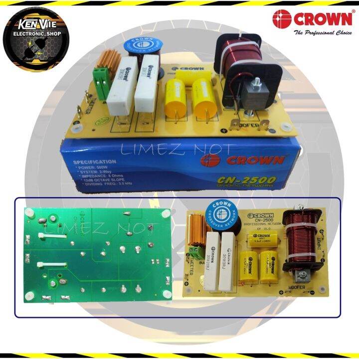 CROWN CN-2500 DIVIDING NETWORK 500WATTS 2-WAY ORIGINAL | Lazada PH
