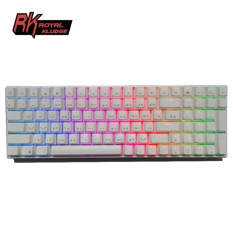 RK100เวอร์ชั่นไทย Royal Kludge คีย์บอร์ดเกมมิ่งสามโหมดเทคนิค ...