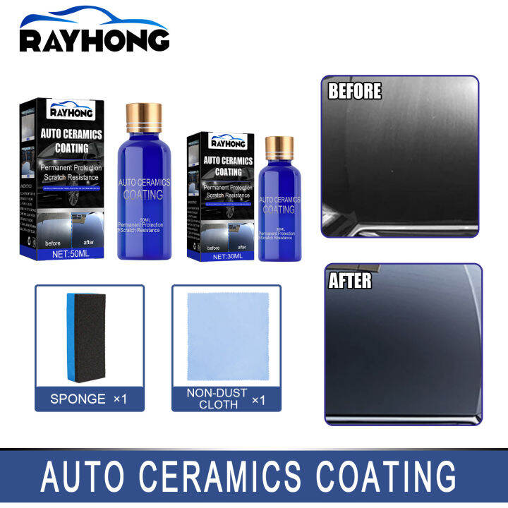 Rayhong Automotive Ceramic Nano Coating Liquid Coatin Nano Hydrophobic ...