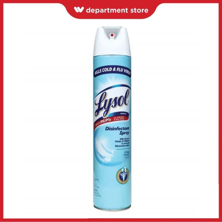 LYSOL Disinfectant Spray with Crisp Linen Scent 510g | Lazada PH