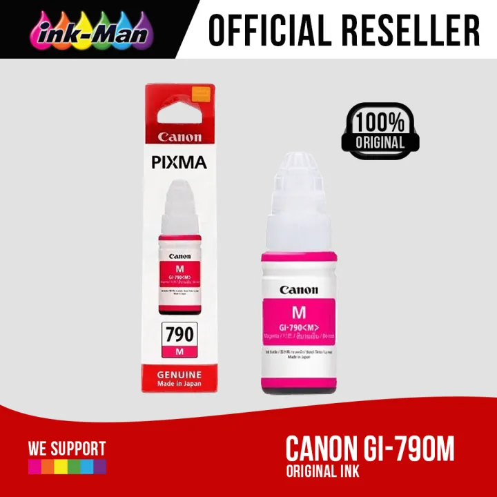 Canon GI-790 Magenta Original Ink | Lazada PH