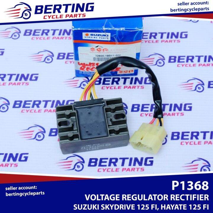SGP VOLTAGE REGULATOR RECTIFIER Suzuki Skydrive 125 FI Hayate 125 FI ...
