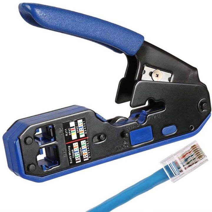 Crimping Computer Rj45 Clamp For RJ45/11/12 Network Repair Pliers ...