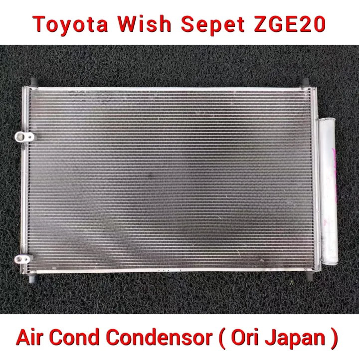 🇯🇵🇯🇵 Toyota Wish Sepet ZGE20 Air Cond Condensor ( Ori Japan ...