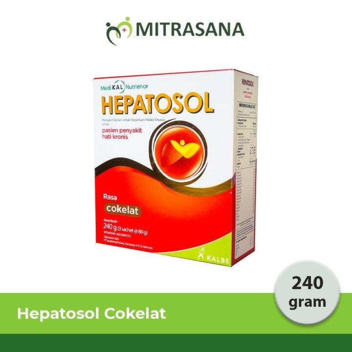 Hepatosol Coklat 240 gram | Lazada Indonesia