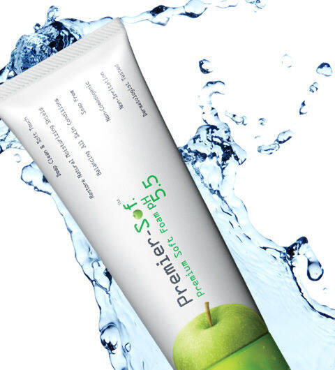 Premier-Sof พรีเมียร์-ซอฟ โฟมล้างหน้า pH5.5 แอปเปิ้ล อะมีโน โปรตีน (Apple Amino Protein) 2.5 FL ...