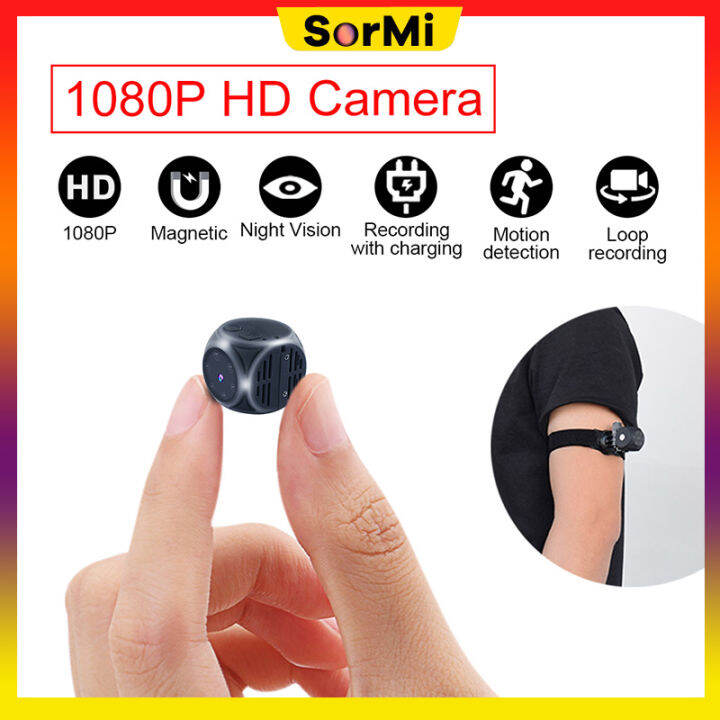 Mini Camera 1080P Mini DV Camera Night Vision Motion Detect Audio ...