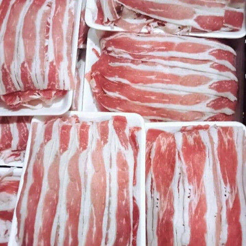 Daging Sapi Slice Beku / Frozen USA Beef Short Plate / Shabu Suki 100g ...