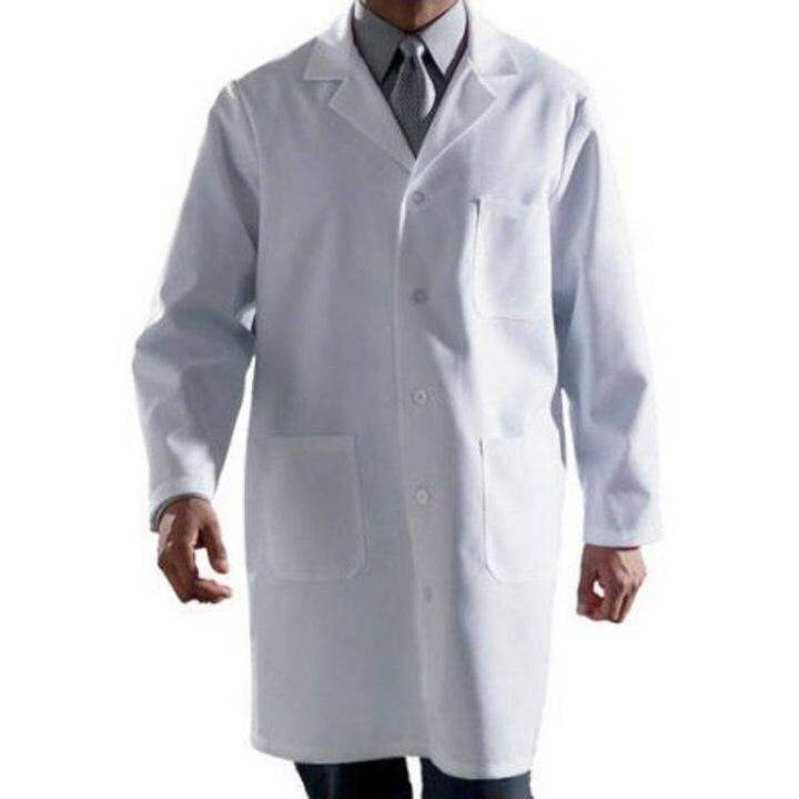 Washable white lab Gown labgown | Lazada PH