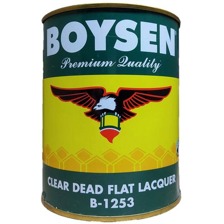 Boysen Clear Dead Flat Lacquer B-1253 - 1L | Lazada PH